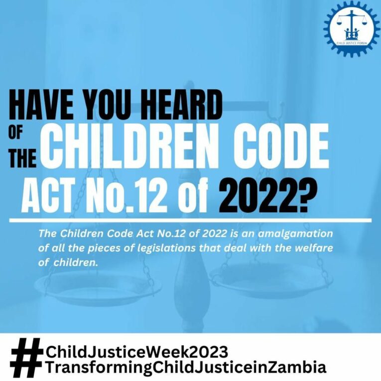 Empowering Zambia's Future: The Children’s Code Act, No. 12 of 2022